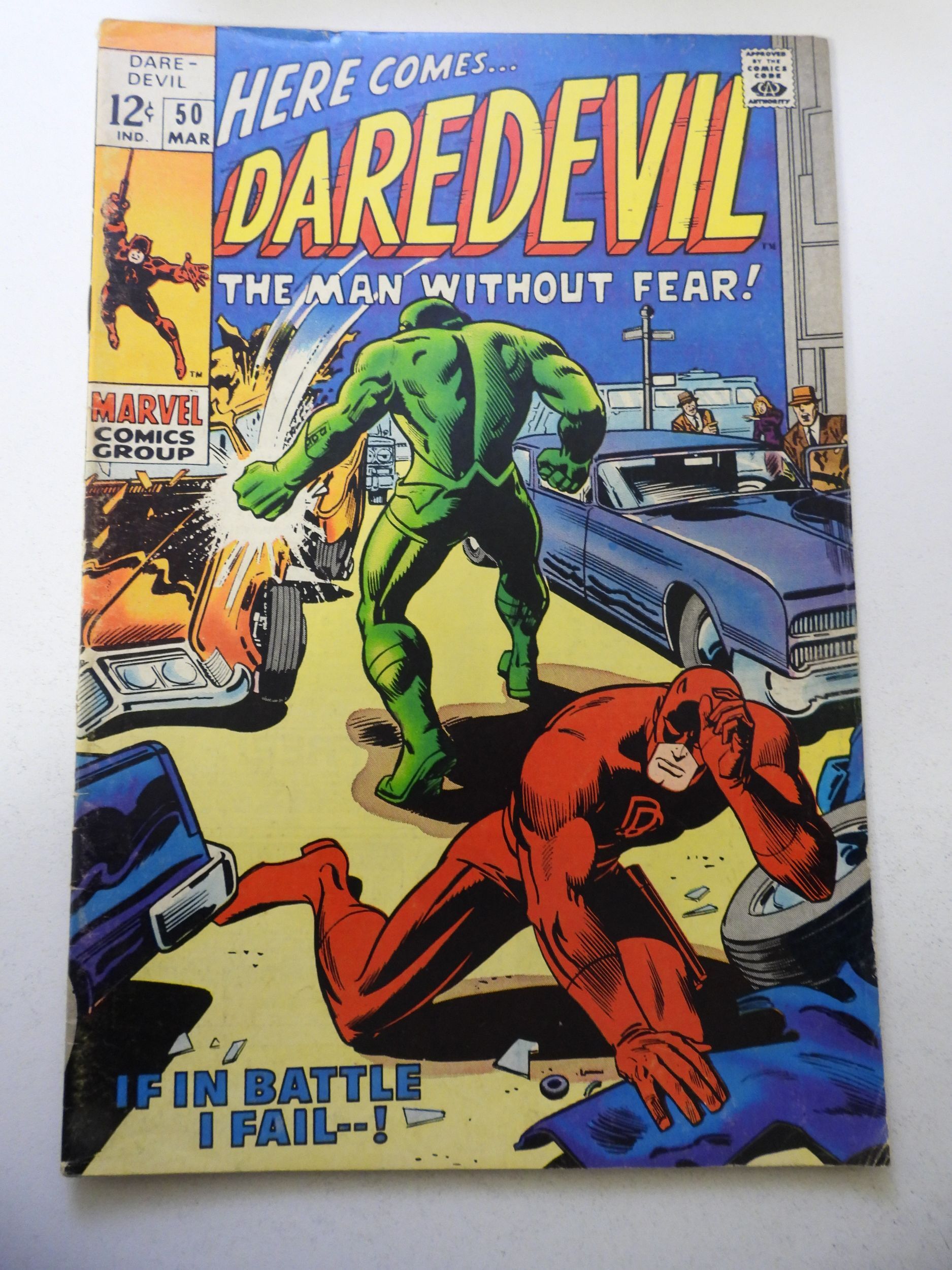Daredevil #50 (1969) FN+ Condition | Comic Books - Silver Age, Marvel ...