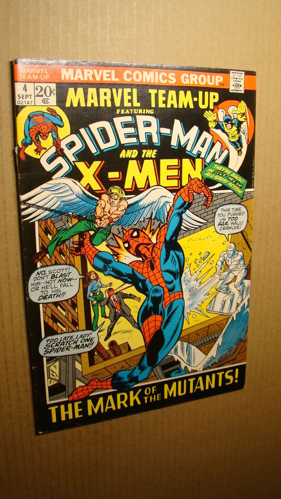 Marvel Team-Up 4 *High Grade* VS X-Men 4th Morbius KEY Marvel Book Js65 ...