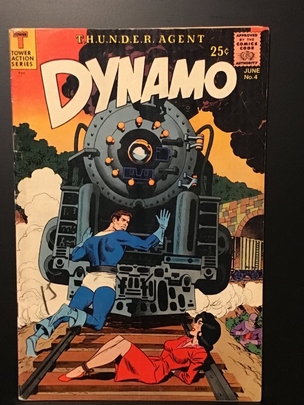 The Tower Comics Dynamo #4 VG - 3.5 Wally Wood cover and art | Comic ...