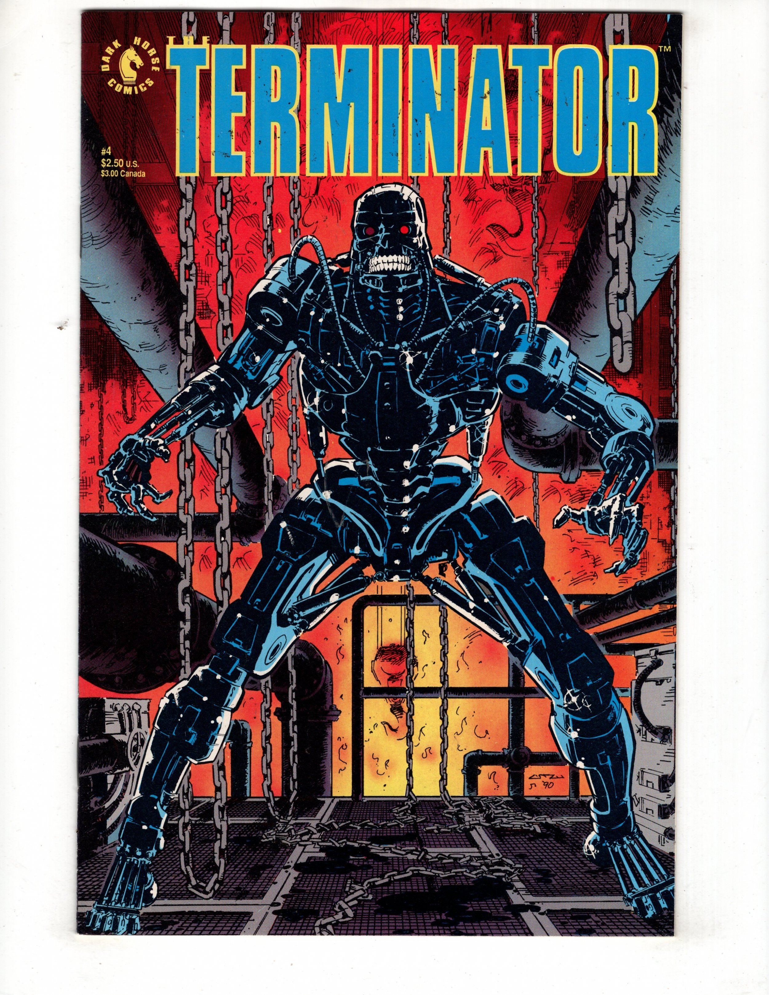 The Terminator #4 (1990) / ID#018 | Comic Books - Copper Age, Horror ...