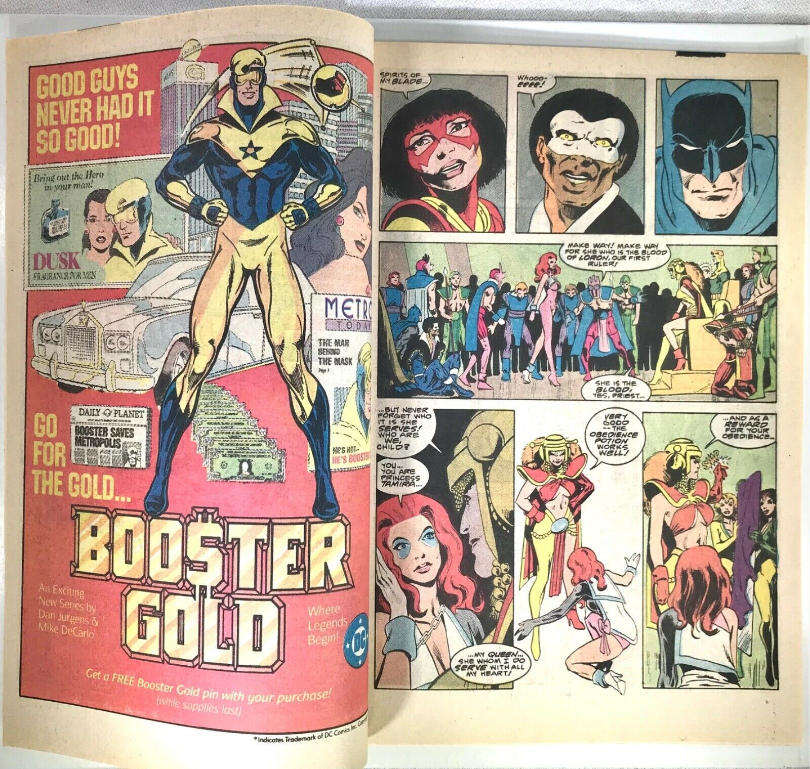 BATMAN AND THE OUTSIDERS Comic Issue 31 — Looker Part 4 — 1986 DC ...