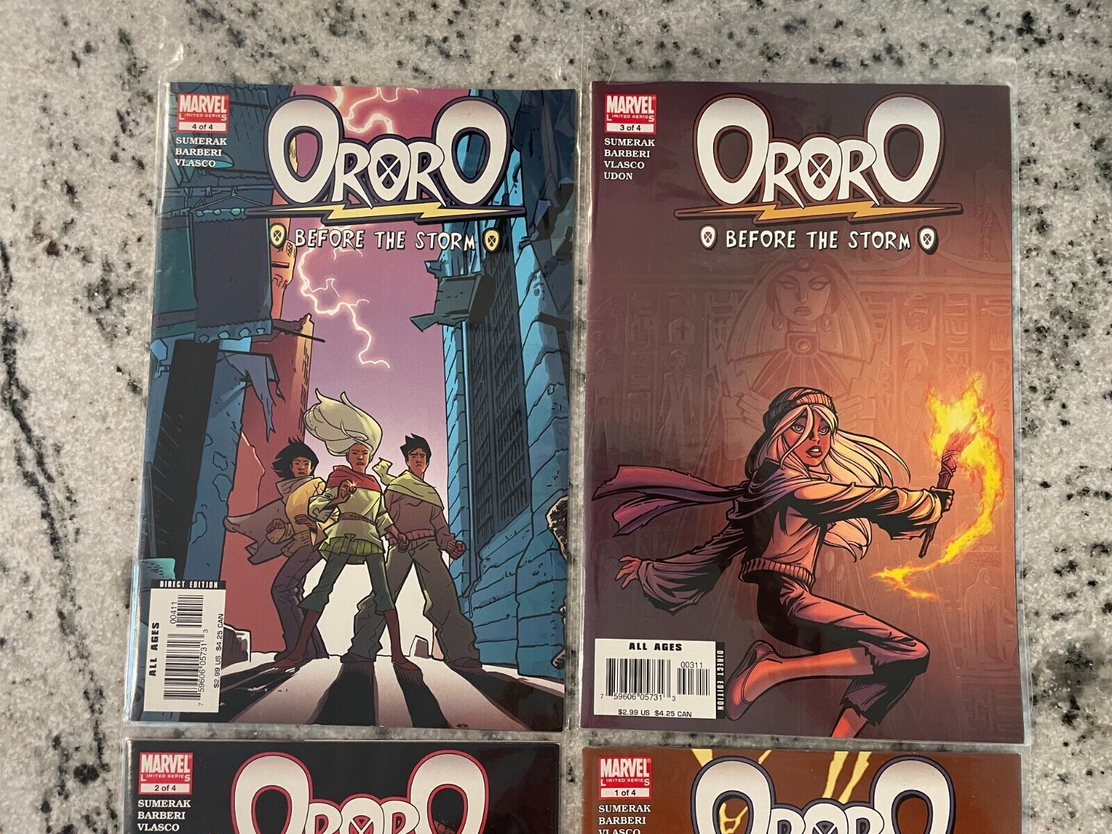 Ororo Complete Marvel Comics LTD Series # 1 2 3 4 Wolverine Storm X-Men ...