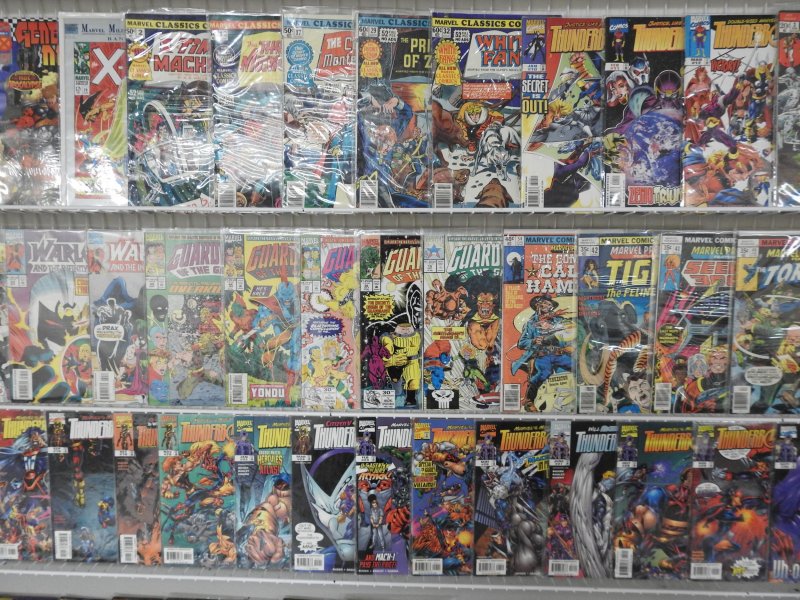 Huge Lot of 160+ Comics W/ GOTG, The New Mutants, Warlock! Avg. FN/VF ...