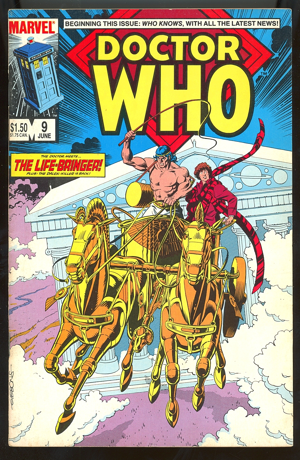 Doctor Who #9 (1985) Doctor Who | Comic Books - Copper Age, Marvel ...