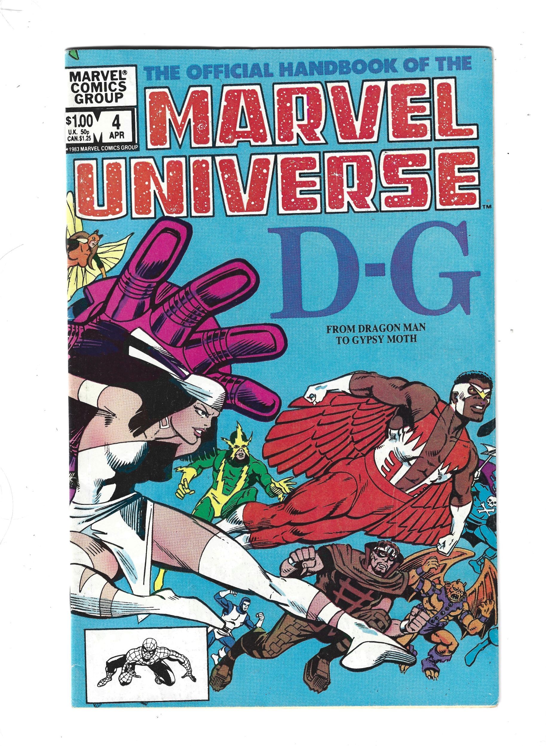 The Official Handbook of the Marvel Universe #3 through 11 (1983) rb1 ...