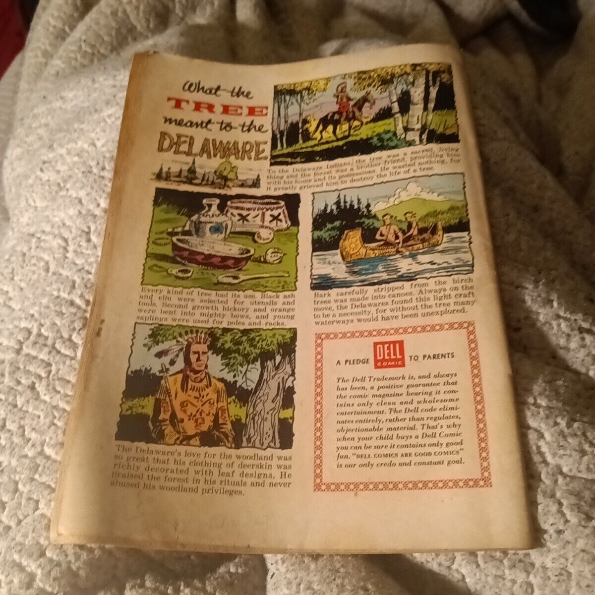 Walt Disney's LIGHT IN THE FOREST #891 four color Comics 1958 DELL ...