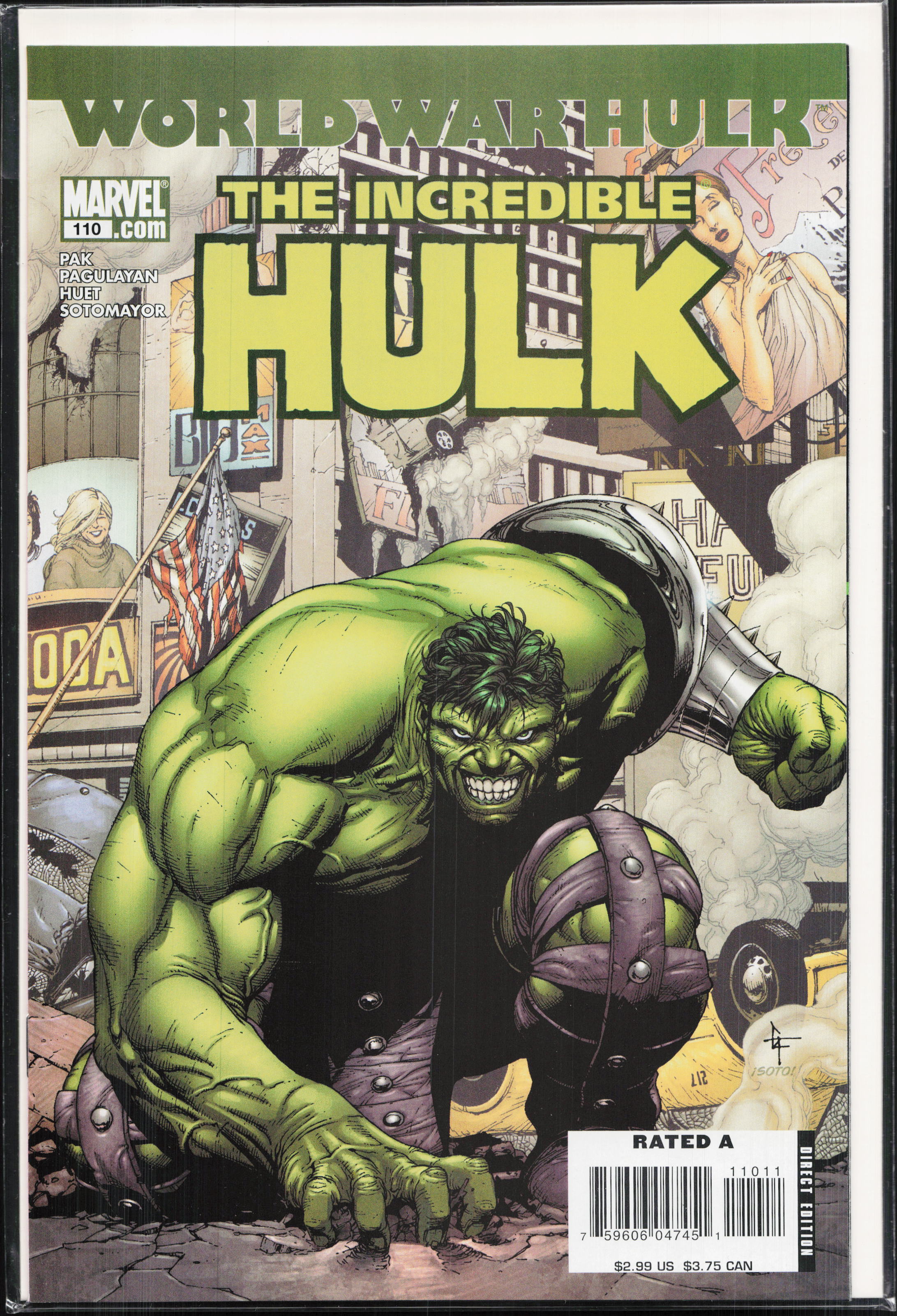Incredible Hulk #110 (2007) Hulk | Comic Books - Modern Age, Marvel ...