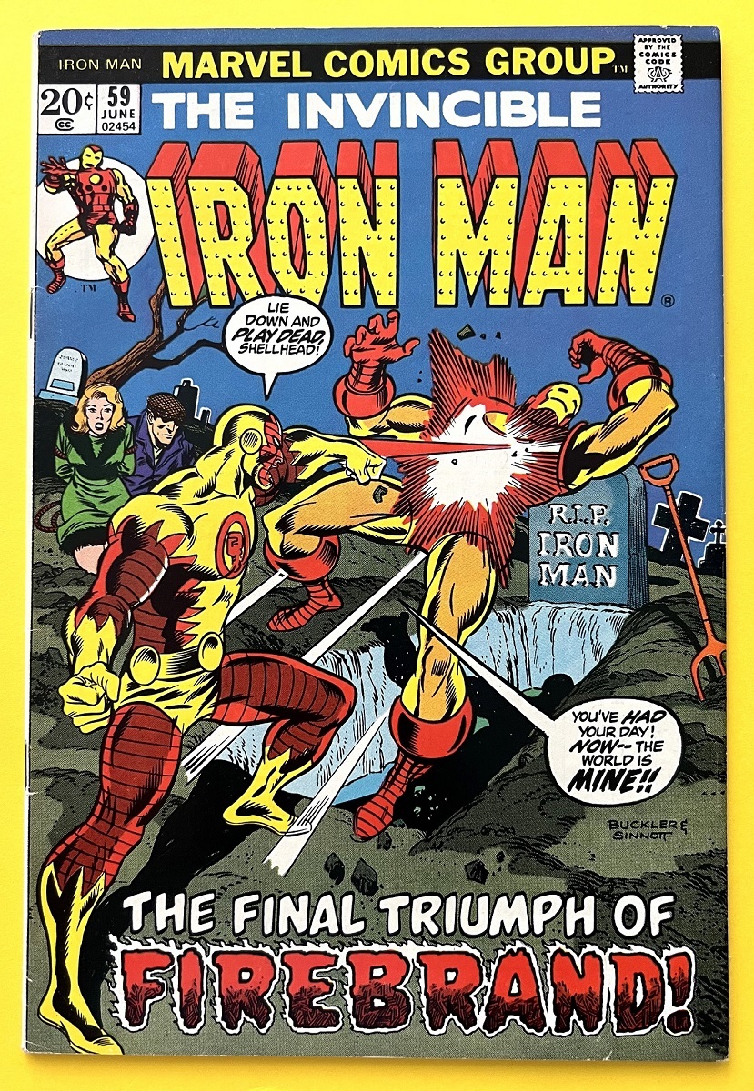 Iron Man 59 FIREBRAND (1973) | Comic Books - Bronze Age, Marvel, Iron ...