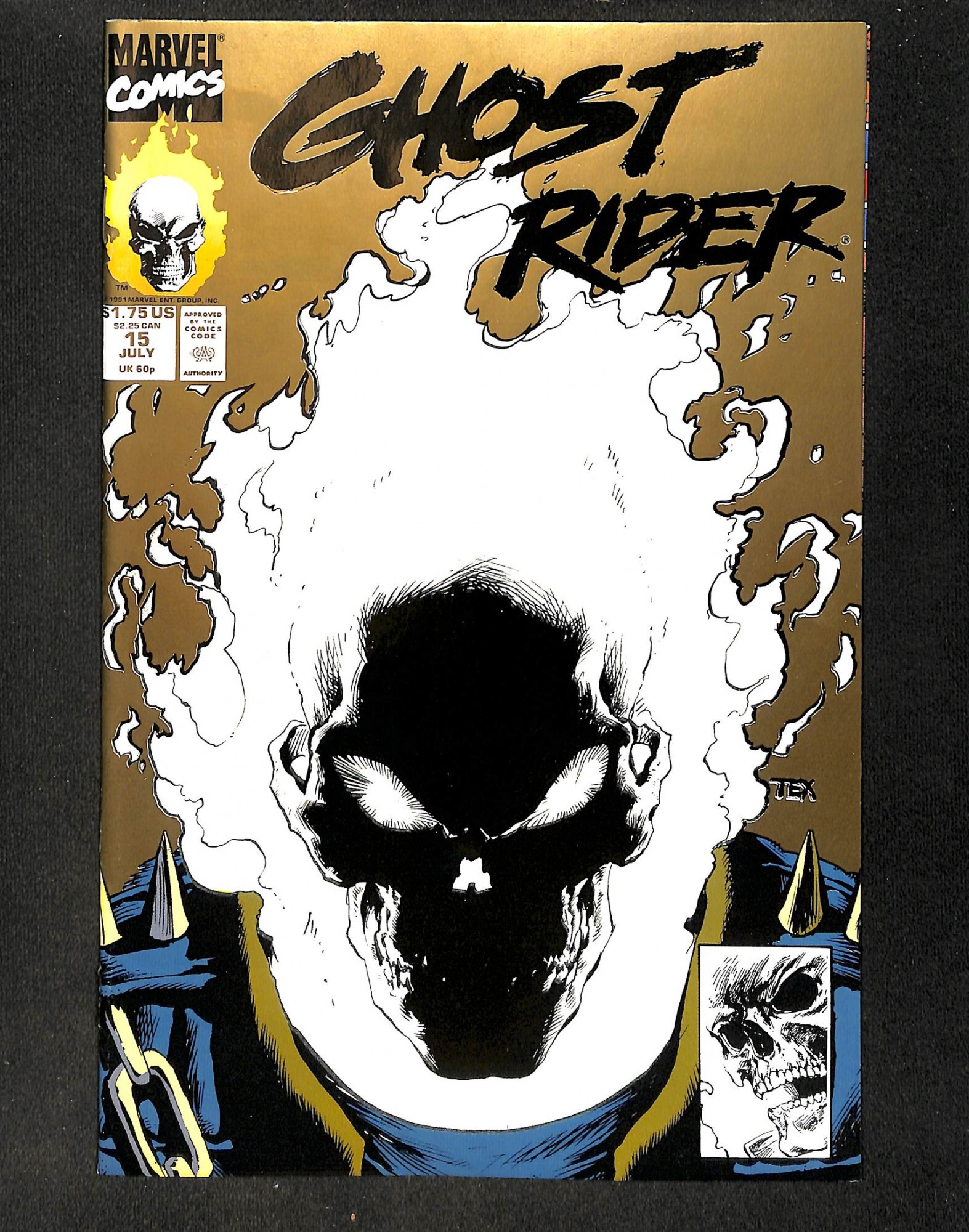 Ghost Rider (1990) #15 Glow in the Dark Cover! | Comic Books - Copper ...