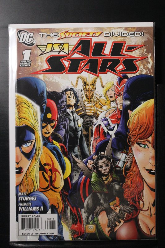 JSA All-Stars #1 Freddie Williams II Cover (2010) | Comic Books ...