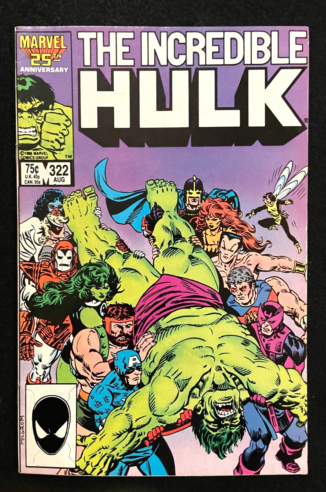 Incredible Hulk #322 1986 - Must the Hulk Die? | Comic Books - Copper ...