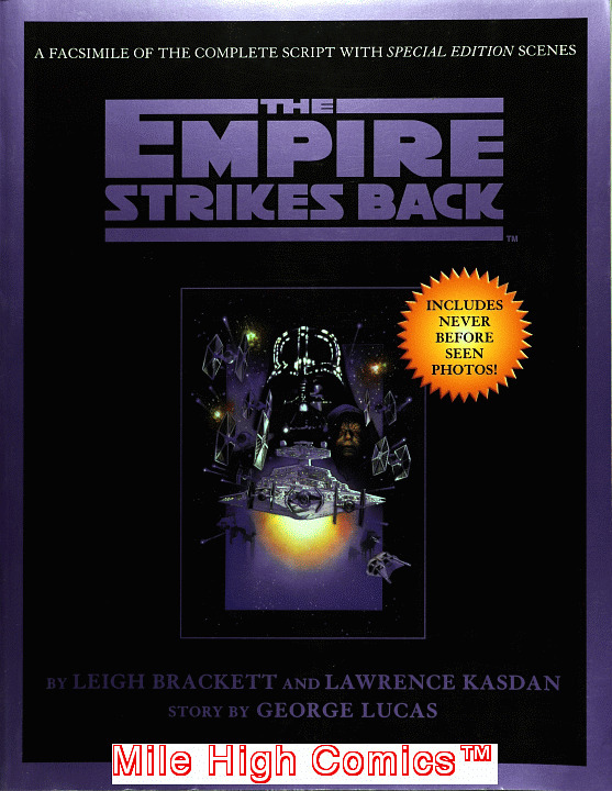 Star Wars: the Empire Strikes Back Facsimile Script SC (1998 Series #1 ...
