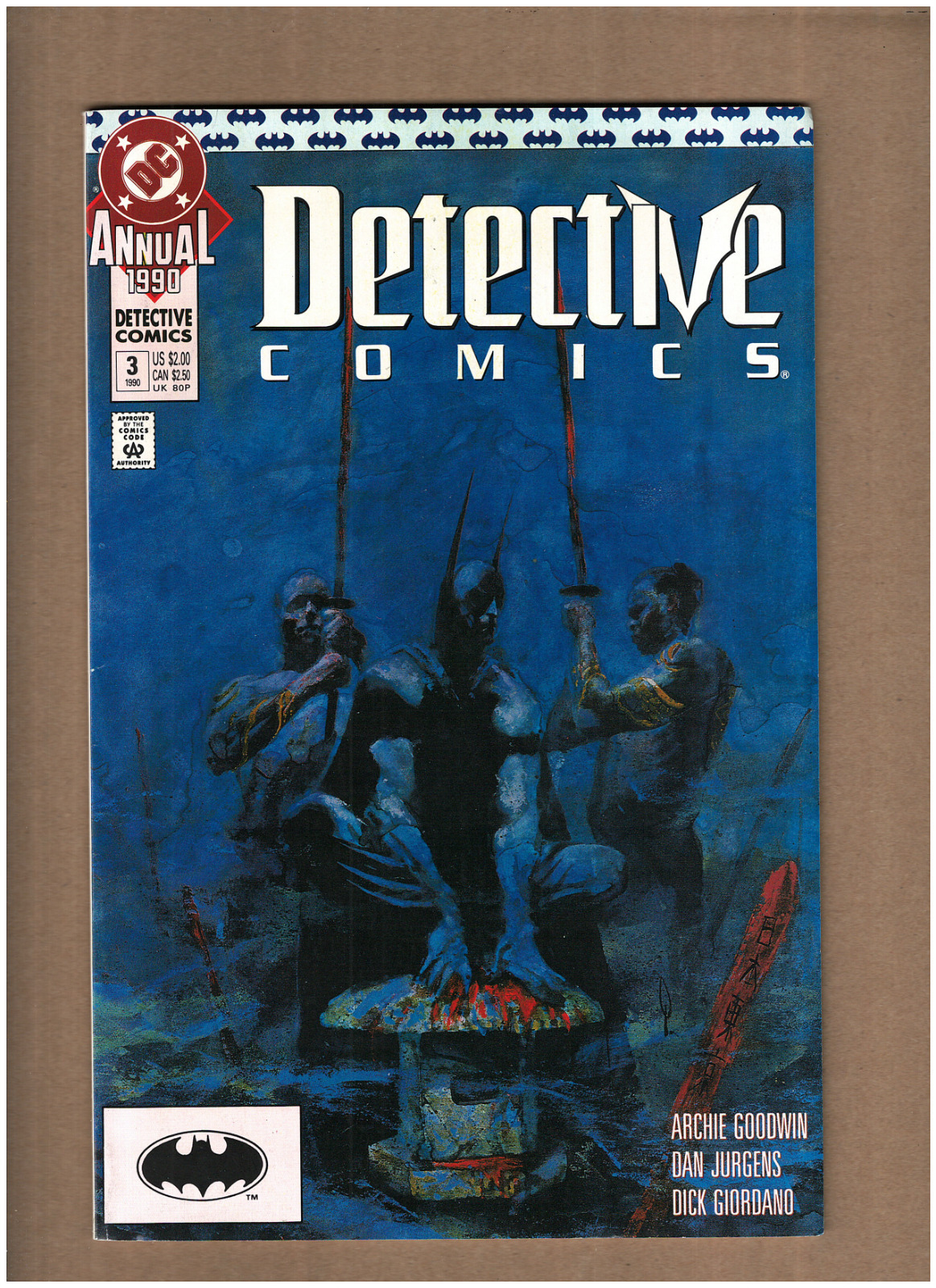 Detective Comics Annual #3 1990 Batman Archie Goodwin Dan Jurgens VF 8. ...