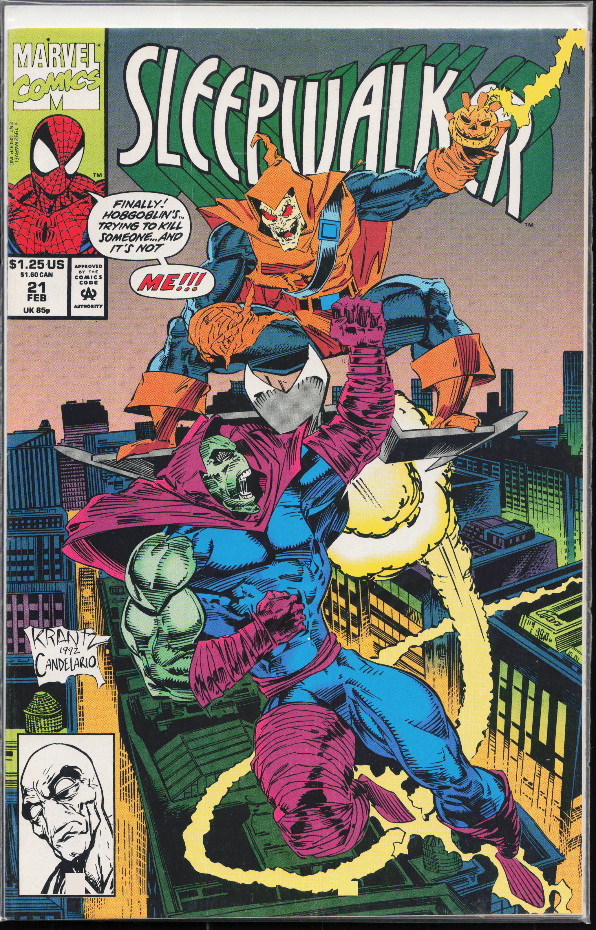 Sleepwalker #21 (1993) Sleepwalker | Comic Books - Modern Age, Marvel ...
