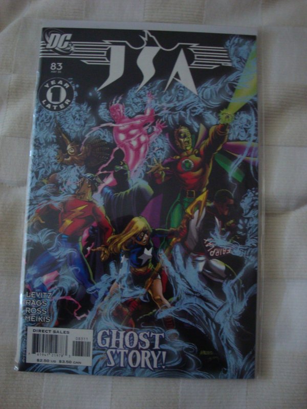 JSA #83 [First Printing] George Pérez Cover Script Paul Levitz Art Rags ...