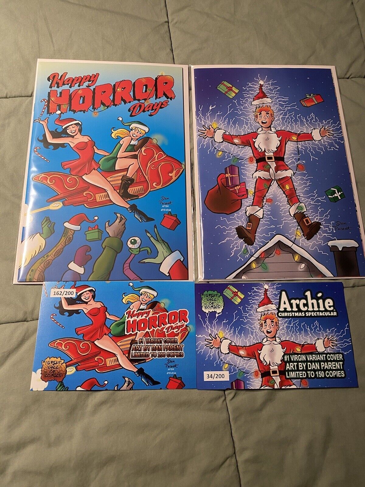 Archie Betty Sabrina Happy Horror Days Christmas Spectacular Dan Parent ...