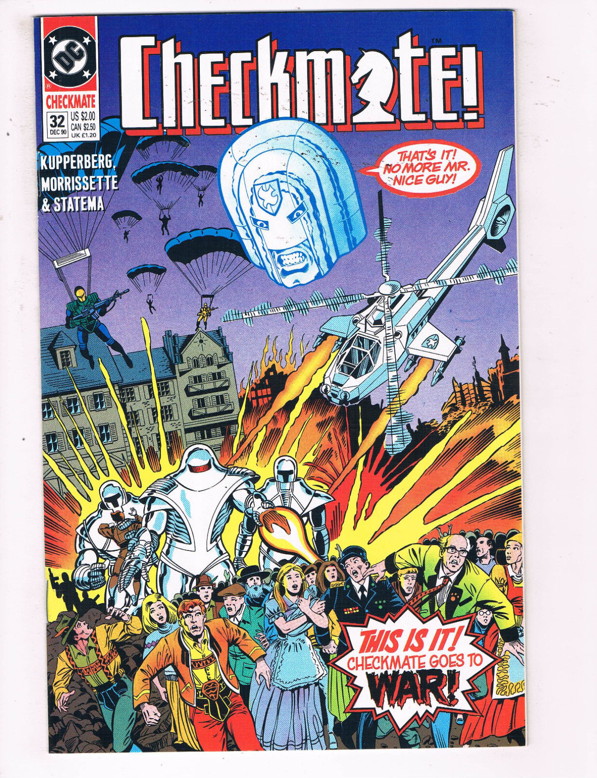 Checkmate #32 VF DC Comics Comic Book Kupperberg DE22 | Comic Books ...