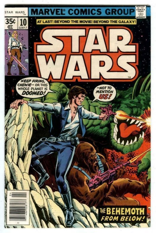 Star Wars # 8 Marvel 1978 Newstand-Chewbacca, Han Solo cover JAXXON ...