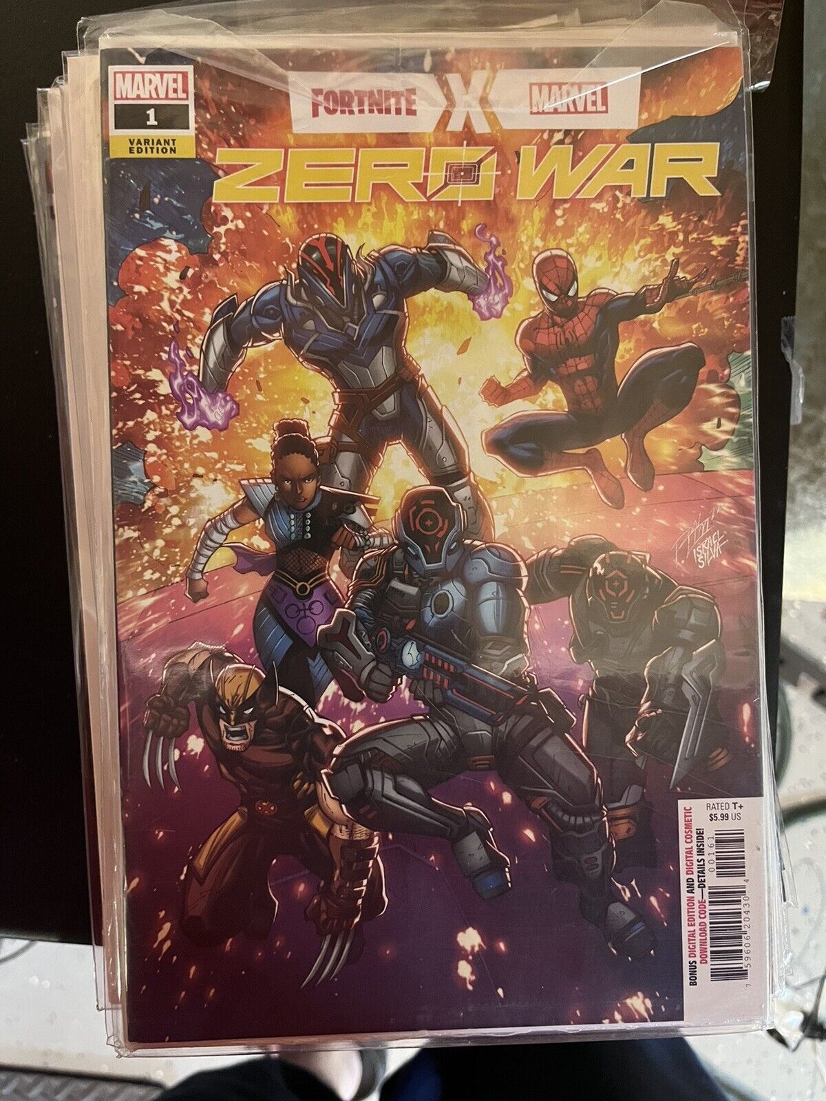 Fortnite x Marvel Zero War #1 (2022) Ron Lim Cover Variant Sealed with ...