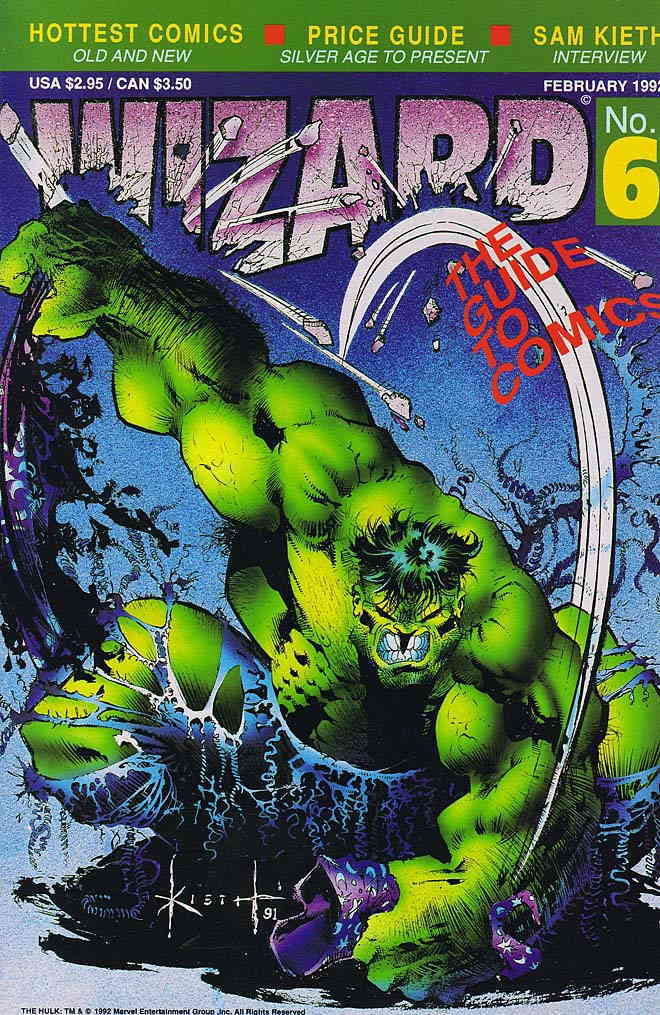Wizard: The Comics Magazine #6 GD ; Wizard | low grade comic Sam Kieth ...