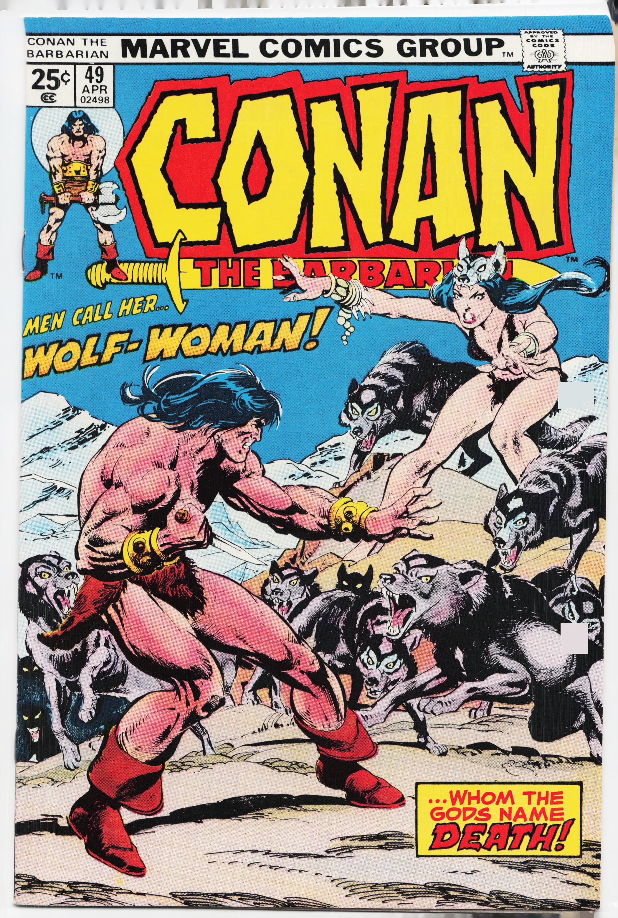 Conan the Barbarian #49 (1975) Conan | Comic Books - Bronze Age, Marvel, Conan, Horror & Sci-Fi ...
