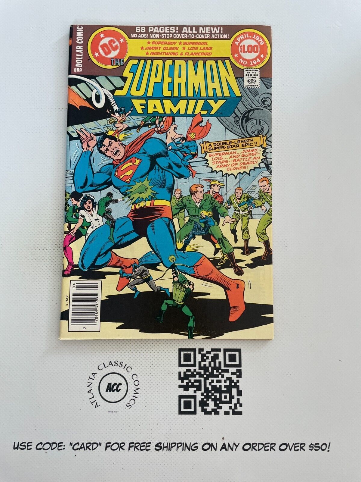 The Superman Family # 194 NM DC Comic Book Joker Robin Batman Flash ...