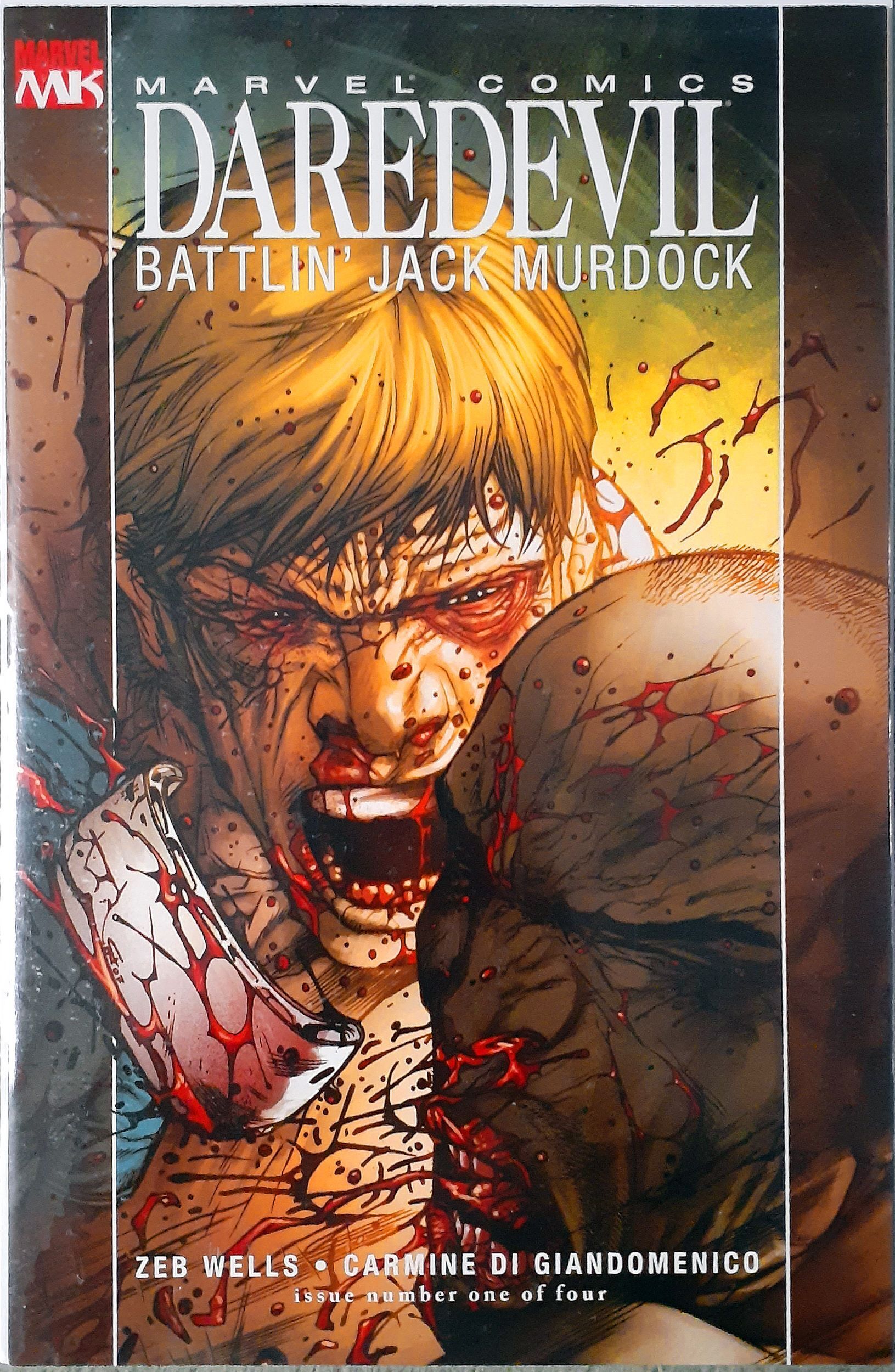 Daredevil Battling Jack Murdock #1 (2007) KEY PRIME! BLOOD AND GUTS! | Comic Books - Modern Age ...