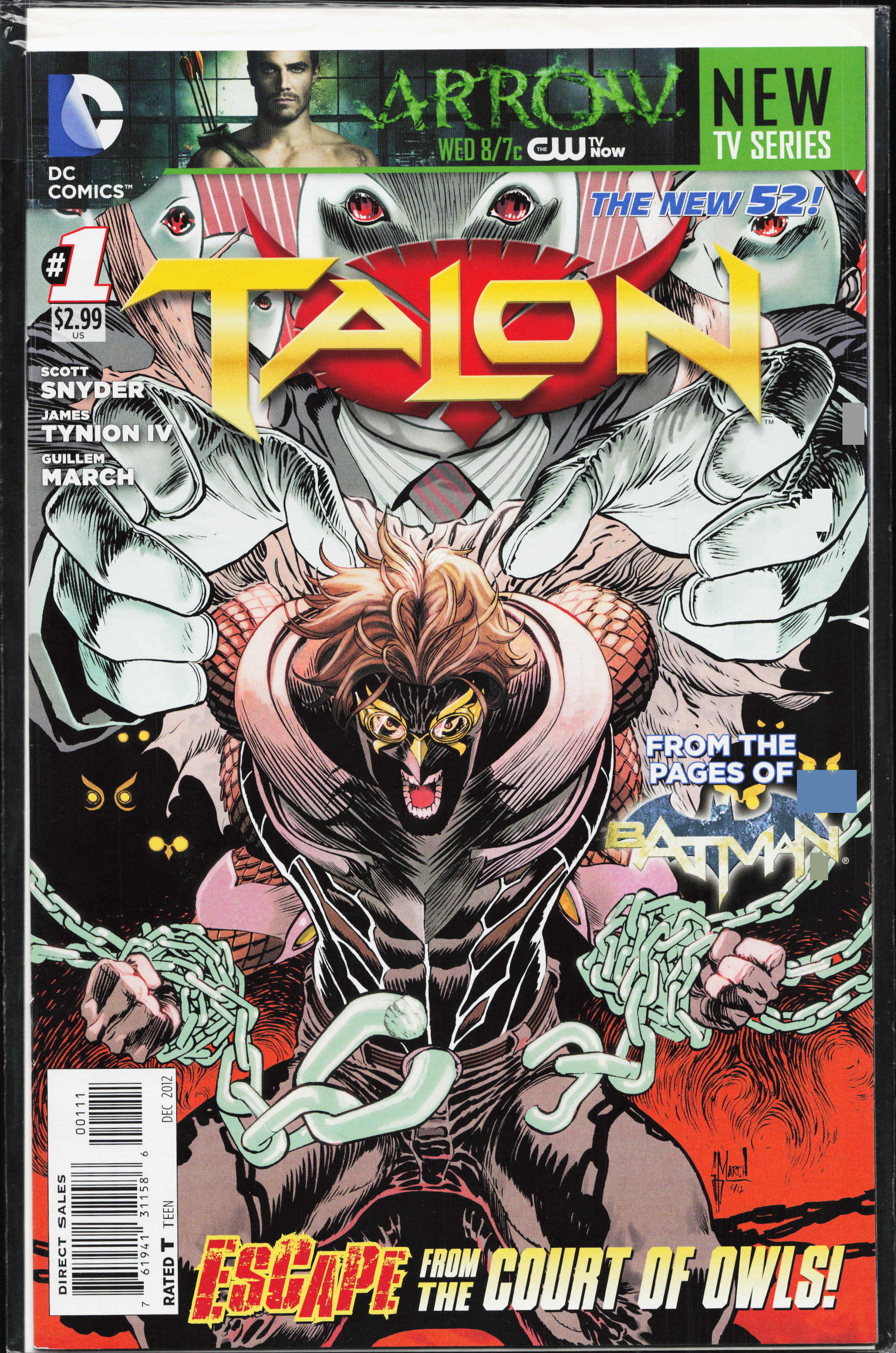 Talon #1 (2012) Talon | Comic Books - Modern Age, DC Comics, Superhero ...