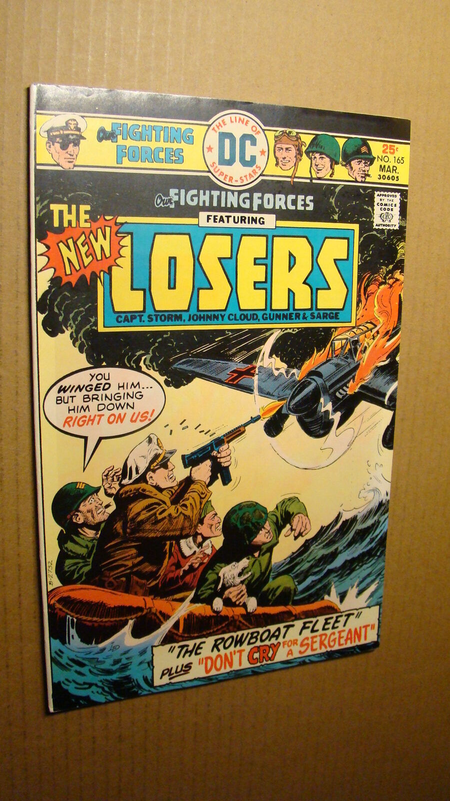 OUR Fighting Forces 165 *High Grade* JOE Kubert ART 1975 Losers Sarge ...