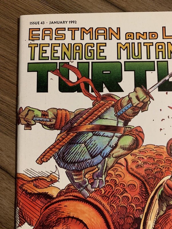 Teenage Mutant Ninja Turtles #43 NM Halls of Lost Legends 1992 Mirage ...