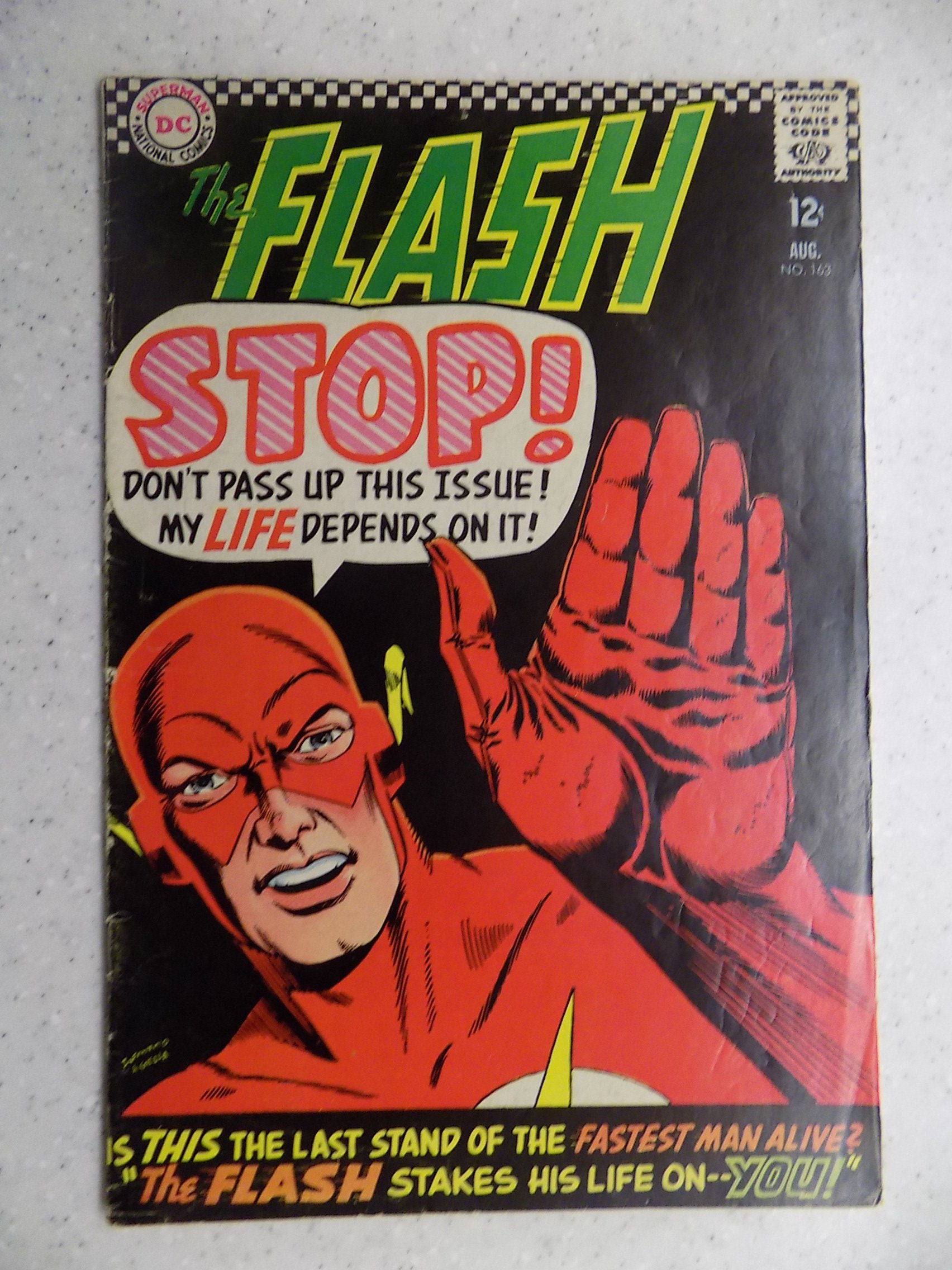 Flash # 163 DC Silver Action Adventure | Comic Books - Silver Age, DC ...