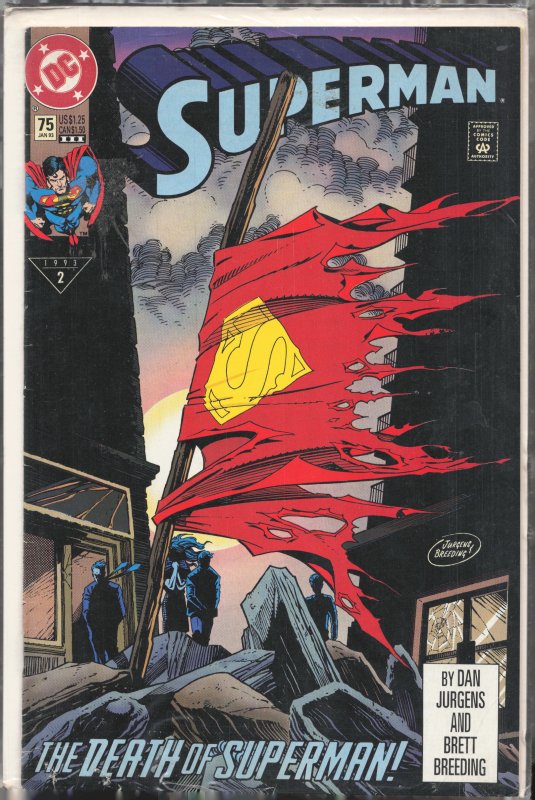 Superman #75 (1993) Superman | Comic Books - Modern Age, DC Comics ...