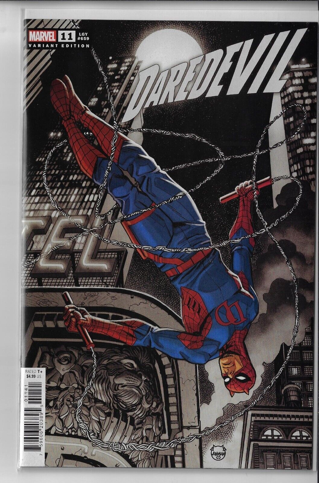 Daredevil #11 Dave Johnson Spider-Verse VAR Marvel PRH 2023 Eb53 ...