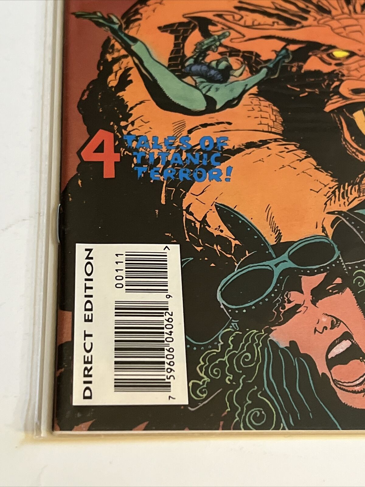 Monster Menace #1 Comic Book 4 Tales of Terror Stan Lee Note Marvel ...