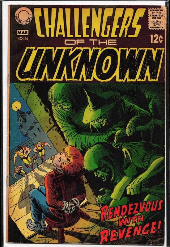 Challengers of the Unknown #66 (1969) Challengers of the Unknown ...