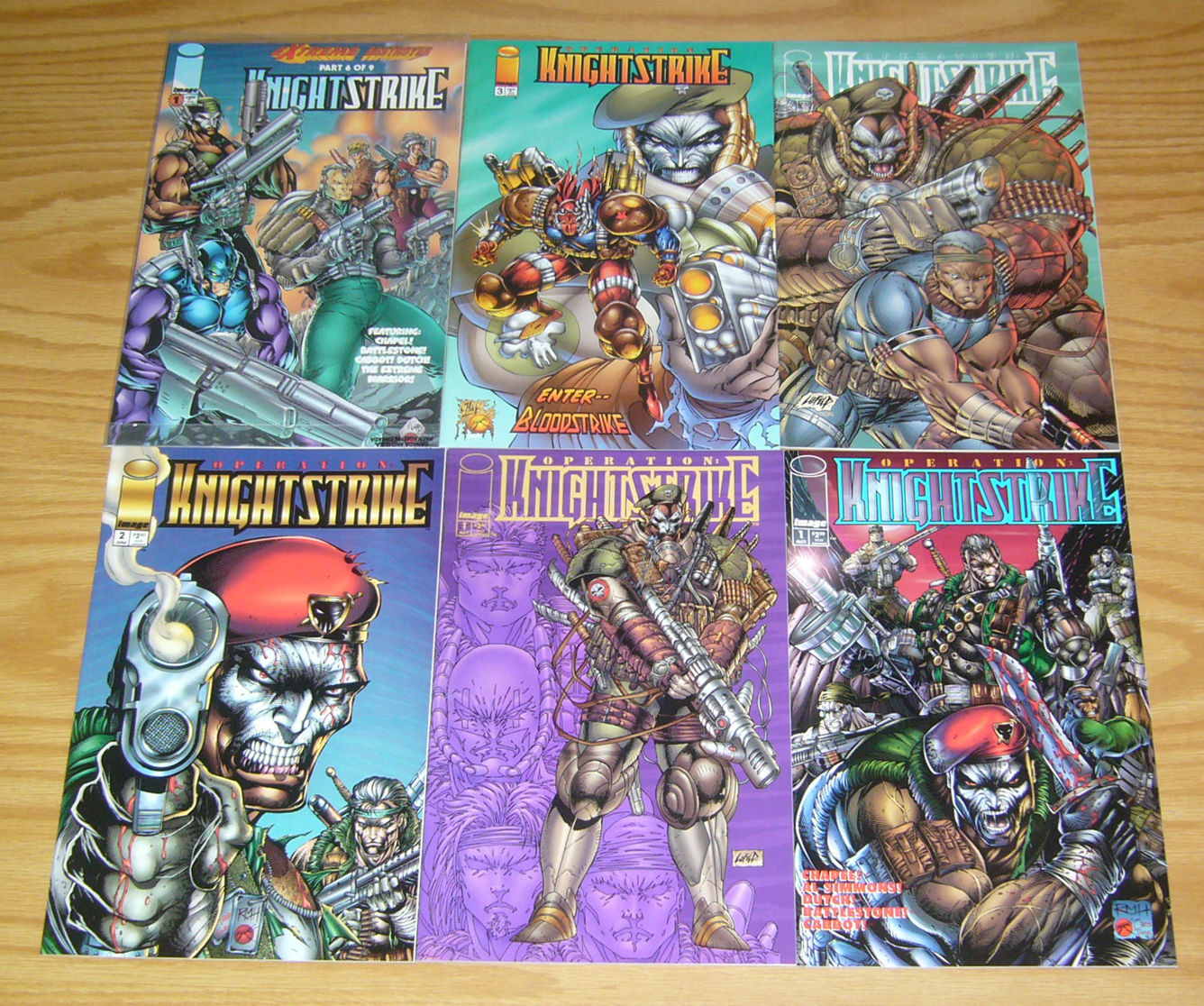 Operation: KnightStrike #1-3 VF/NM complete series + one-shot + (2 ...