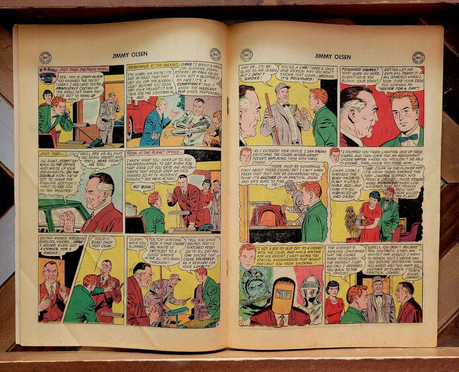 SUPERMANS PAL JIMMY OLSEN #63 GD/VG (DC 1962) League Of Super-Villains ...