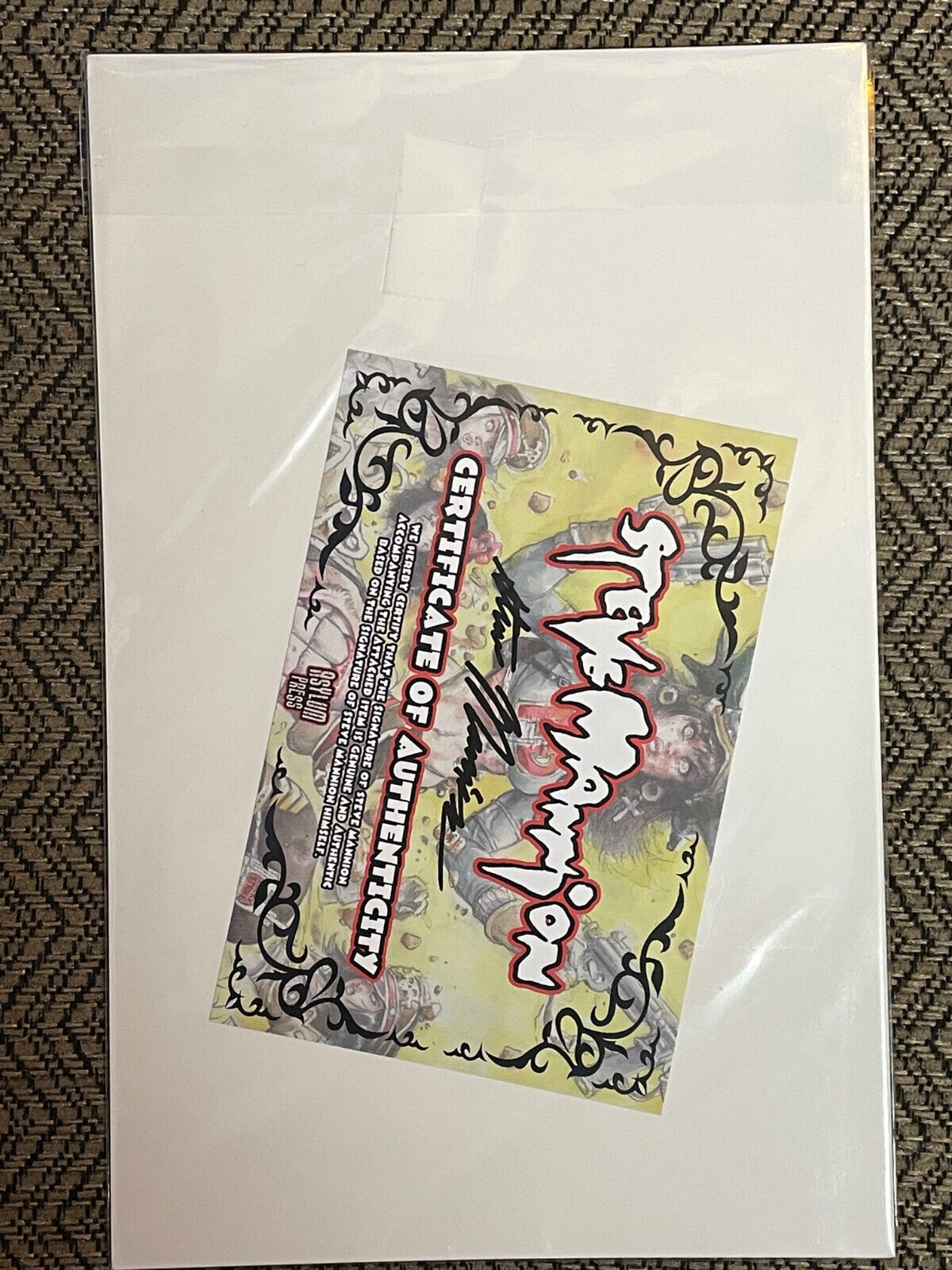 Fearless Dawn #3 Comic Cover a Mannion Signed Edition - Asylum Press ...