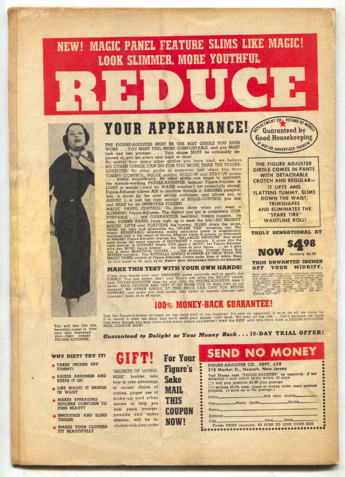 Thrilling Crime Cases #47 1952- LB COLE cover- Golden Age VG | Comic ...