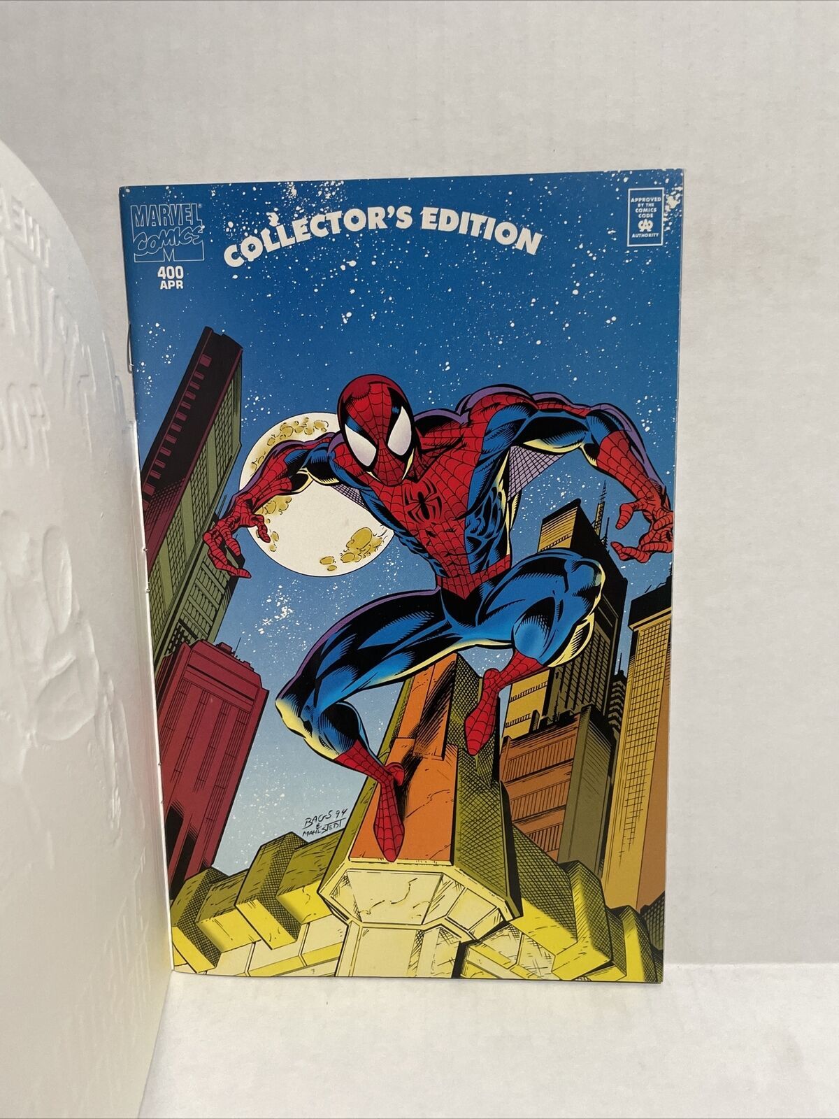 Amazing Spider-Man #400 White Tombstone Variant Limited To 10,000 (B ...
