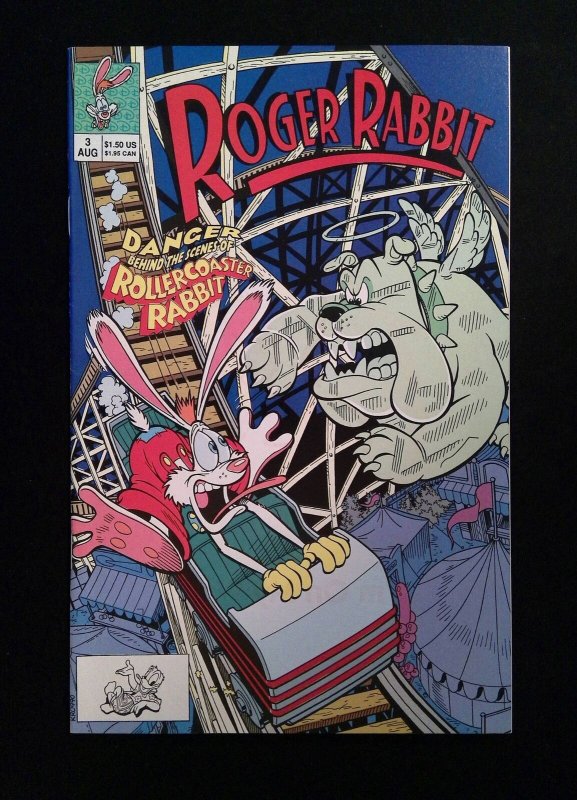Roger Rabbit #3 WALT DISNEY Comics 1990 VF/NM | Comic Books - Copper ...