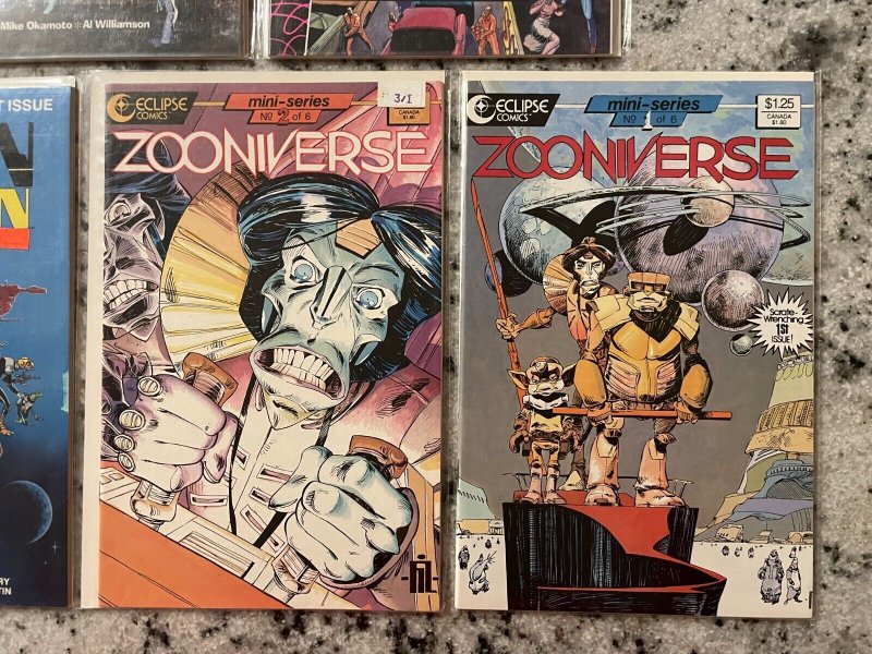 5 Comic Books Zooniverse # 1 2 + Alien Legion # 1 + Atomic Age # 1 2 NM ...