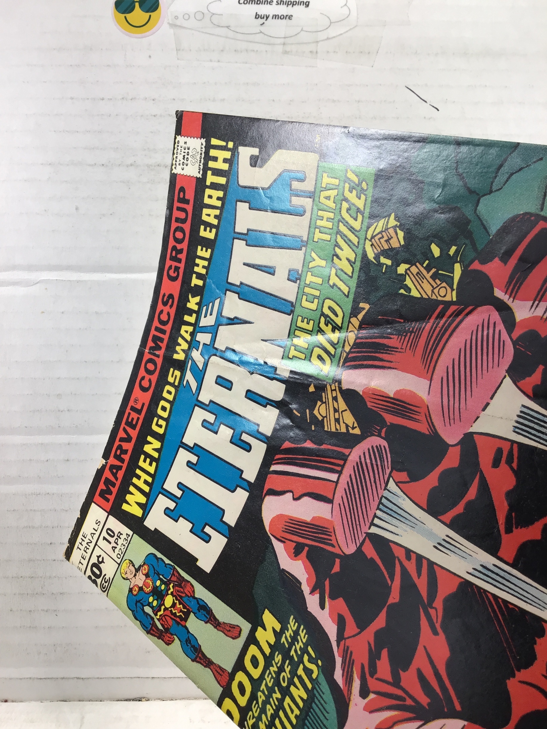 The Eternals #10 (1977) | Comic Books - Bronze Age, Marvel, Eternals ...