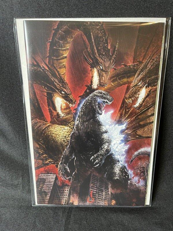 Godzilla Rivals Vs King Ghidorah #1 Clayton Crain Virgin NM/MT? | Comic ...