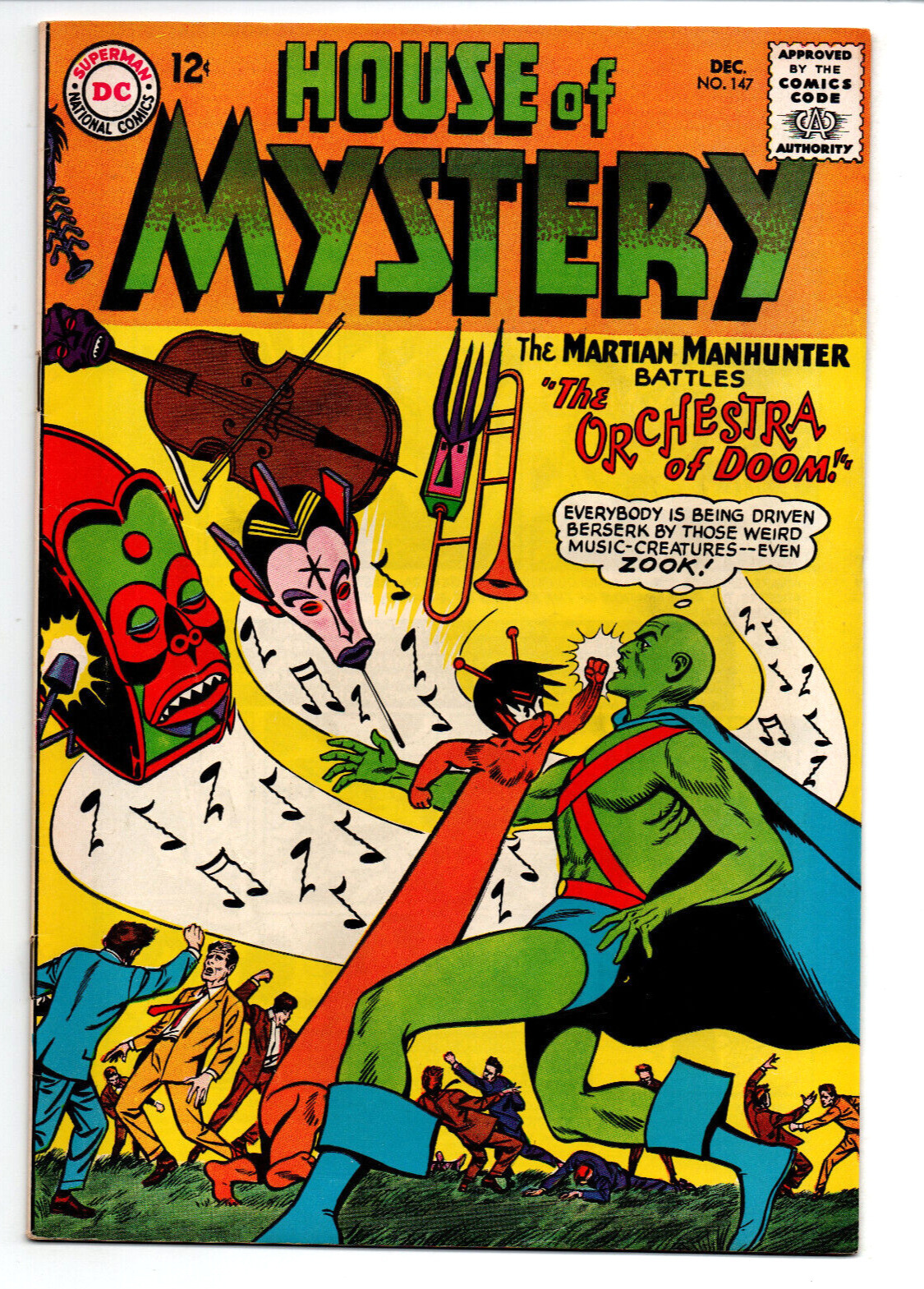 House of Mystery #147 - Martian Manhunter - 1964 - VF+ | Comic Books ...