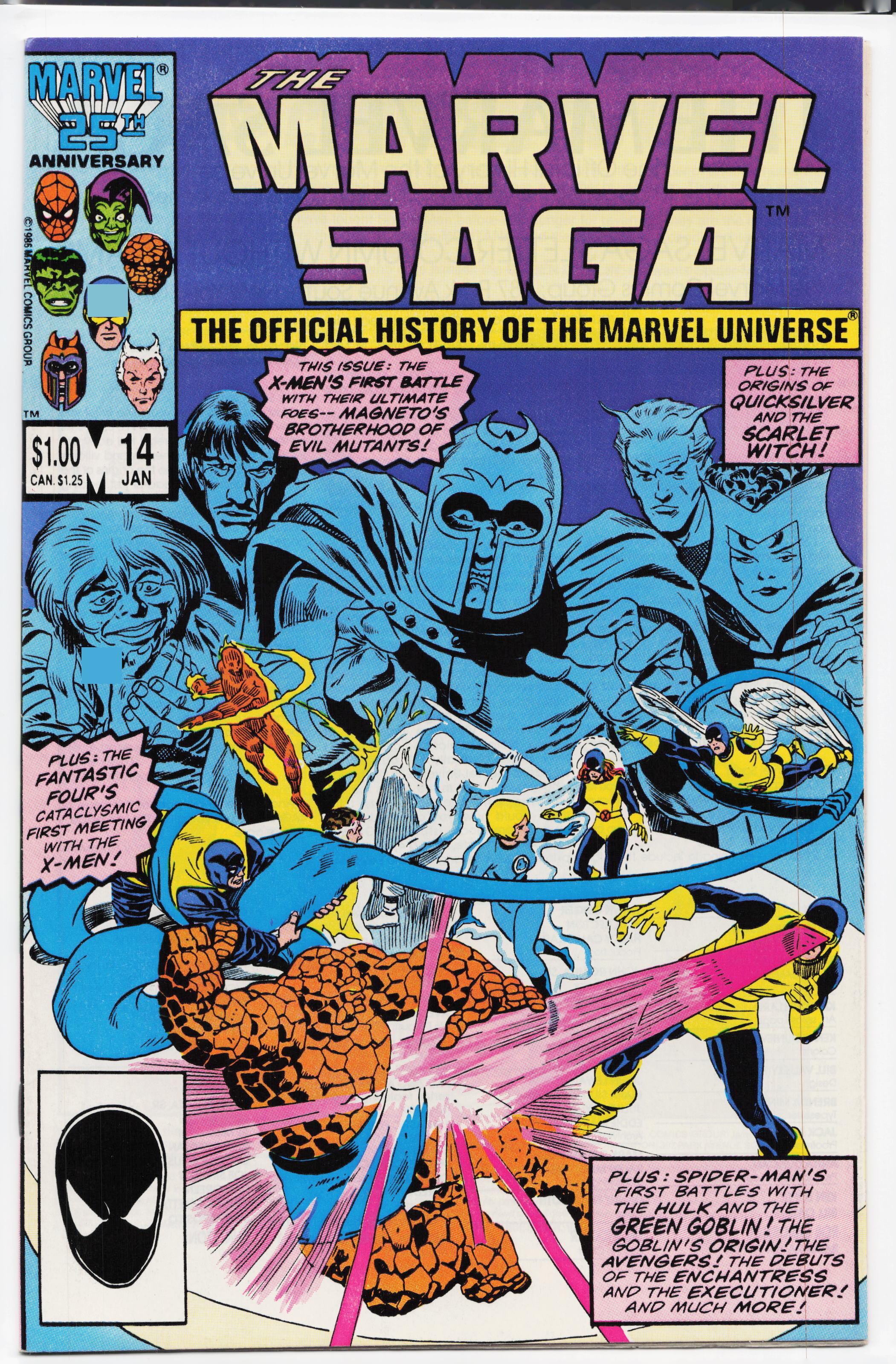 The Marvel Saga The Official History of the Marvel Universe #14 (1987 ...