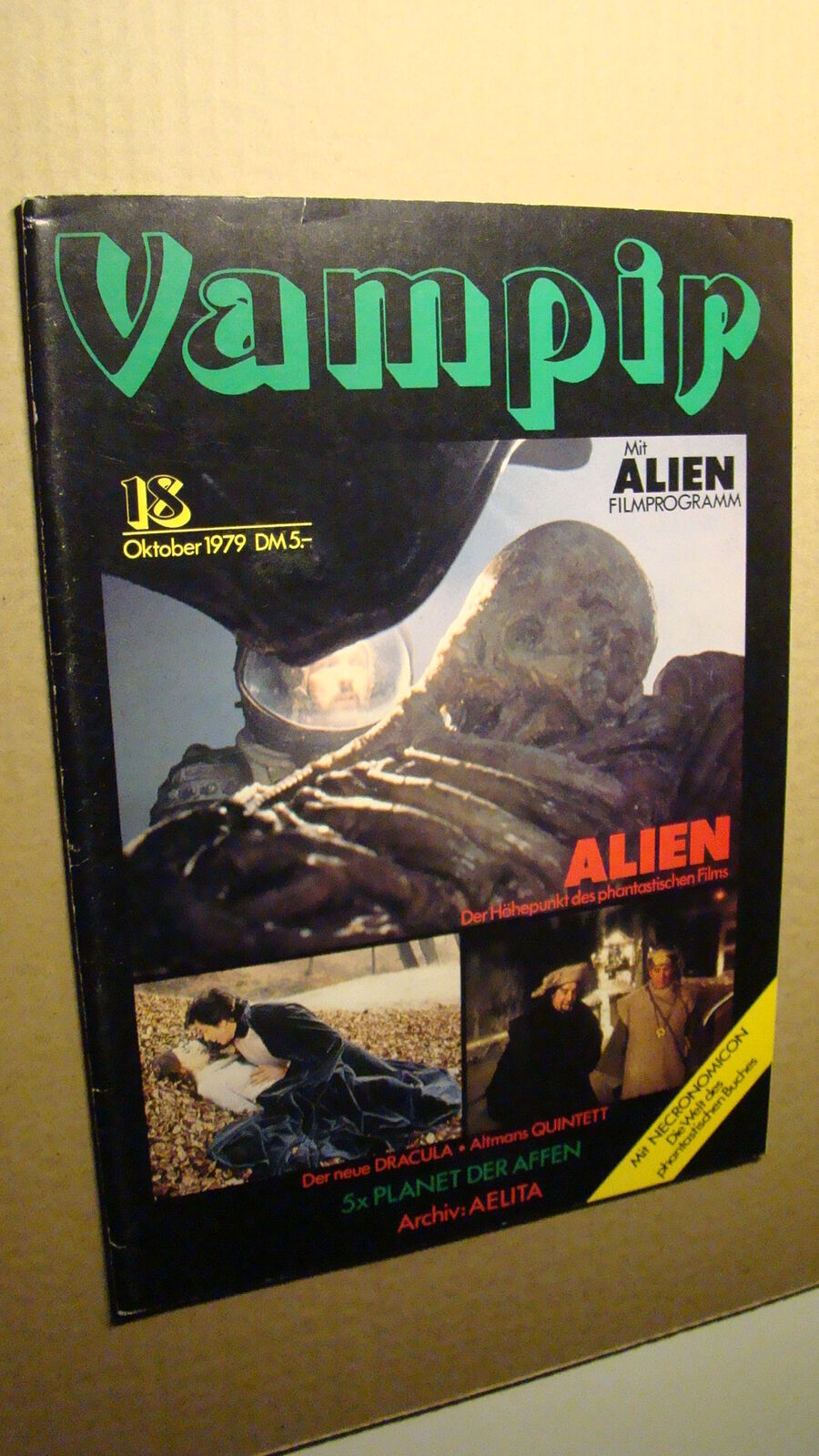 German Edition - Vampir 18 *Nice* Alien Famous Monsters Dracula Planet ...
