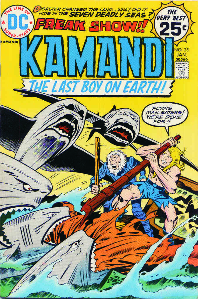 Kamandi, the Last Boy on Earth #25 FN ; DC | Jack Kirby | Comic Books ...
