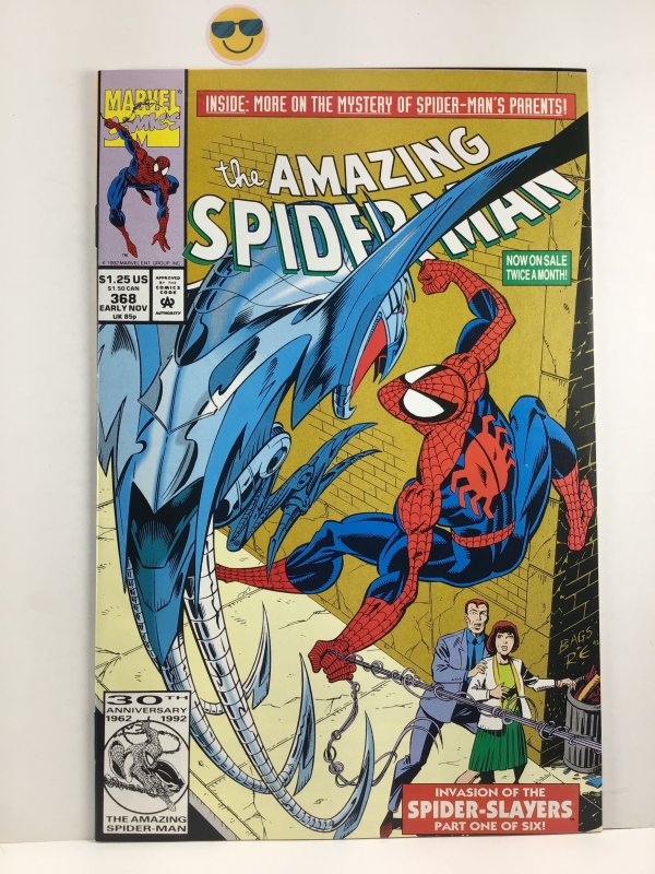 The Amazing Spider-Man #368 (1992) nm Spider slayer | Comic Books ...