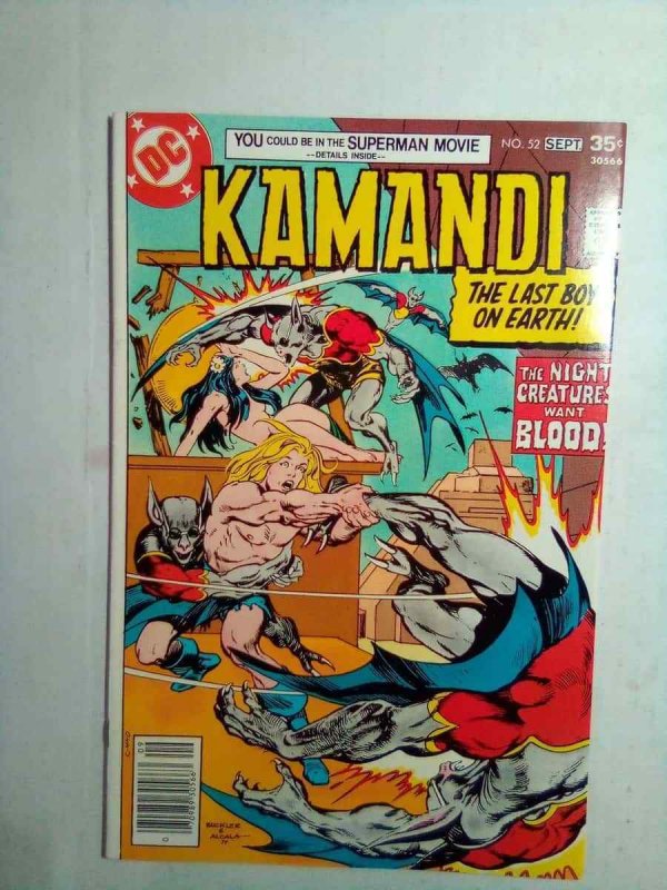 Kamandi: The Last Boy On Earth! #52 FN+ DC Comics C1B | Comic Books ...